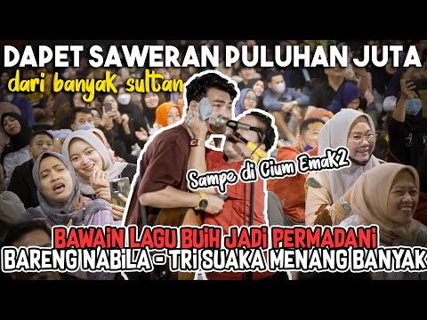 Di Sawer Puluhan Juta!!! Bawain Buih Permadani Tri Suaka & Nabila Menang Banyak!!!