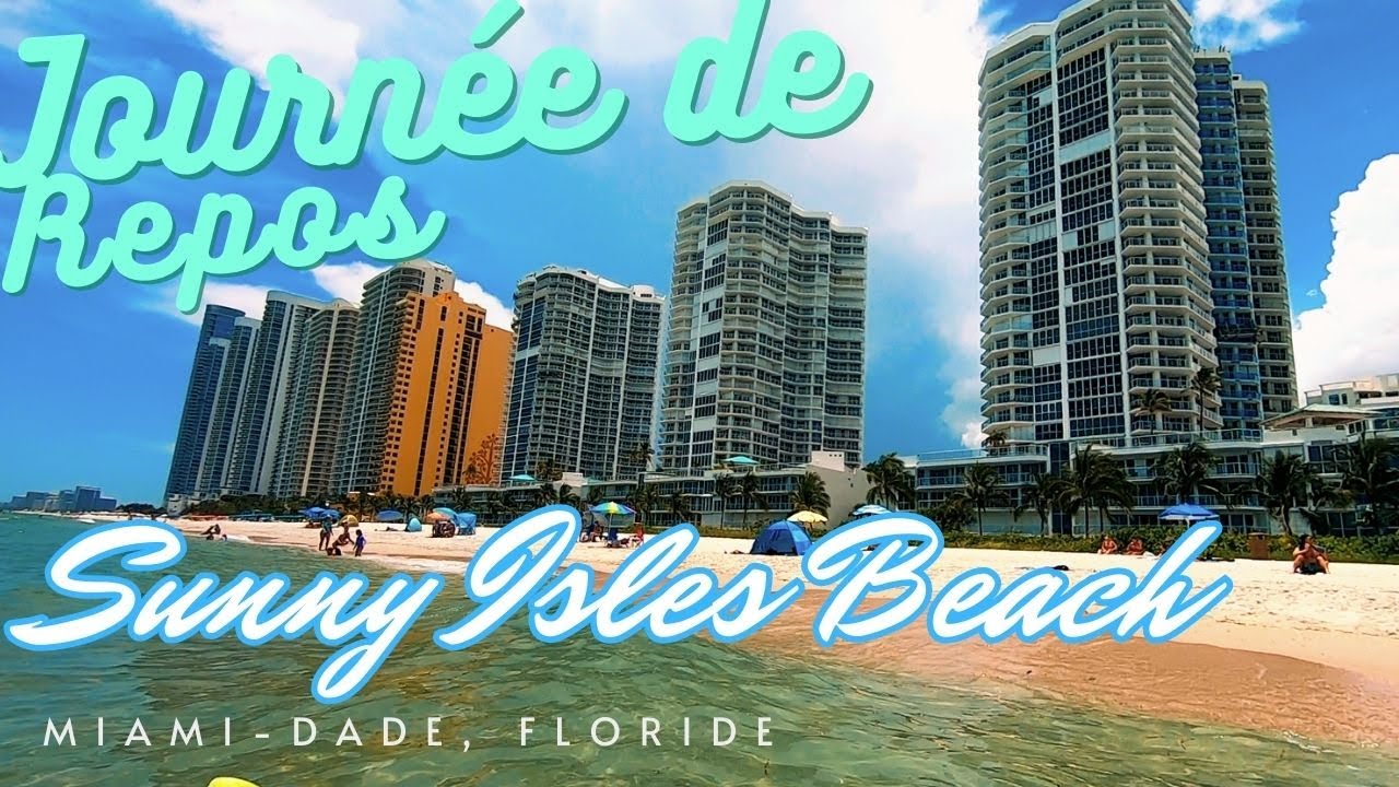 Sunny Isles Beach, Miami Beach, Floride. Plage Magnifique, chaude, eau ...