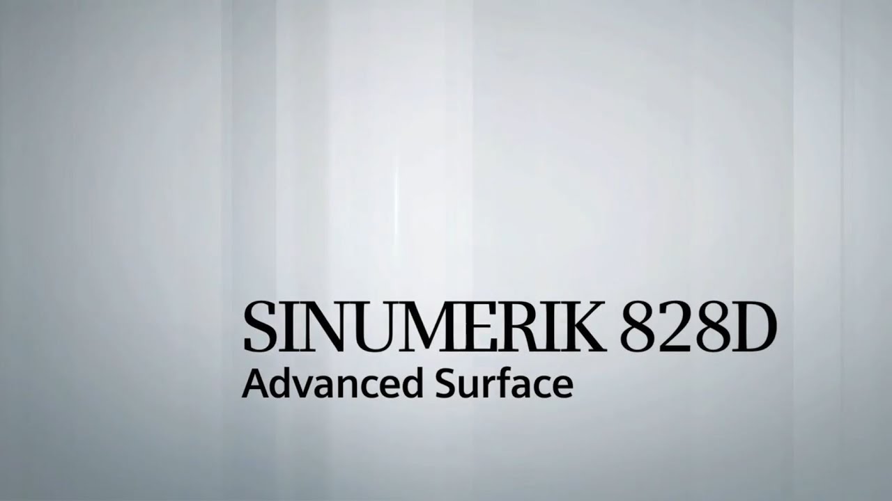Advanced Surface (Sinumerik 828) - YouTube