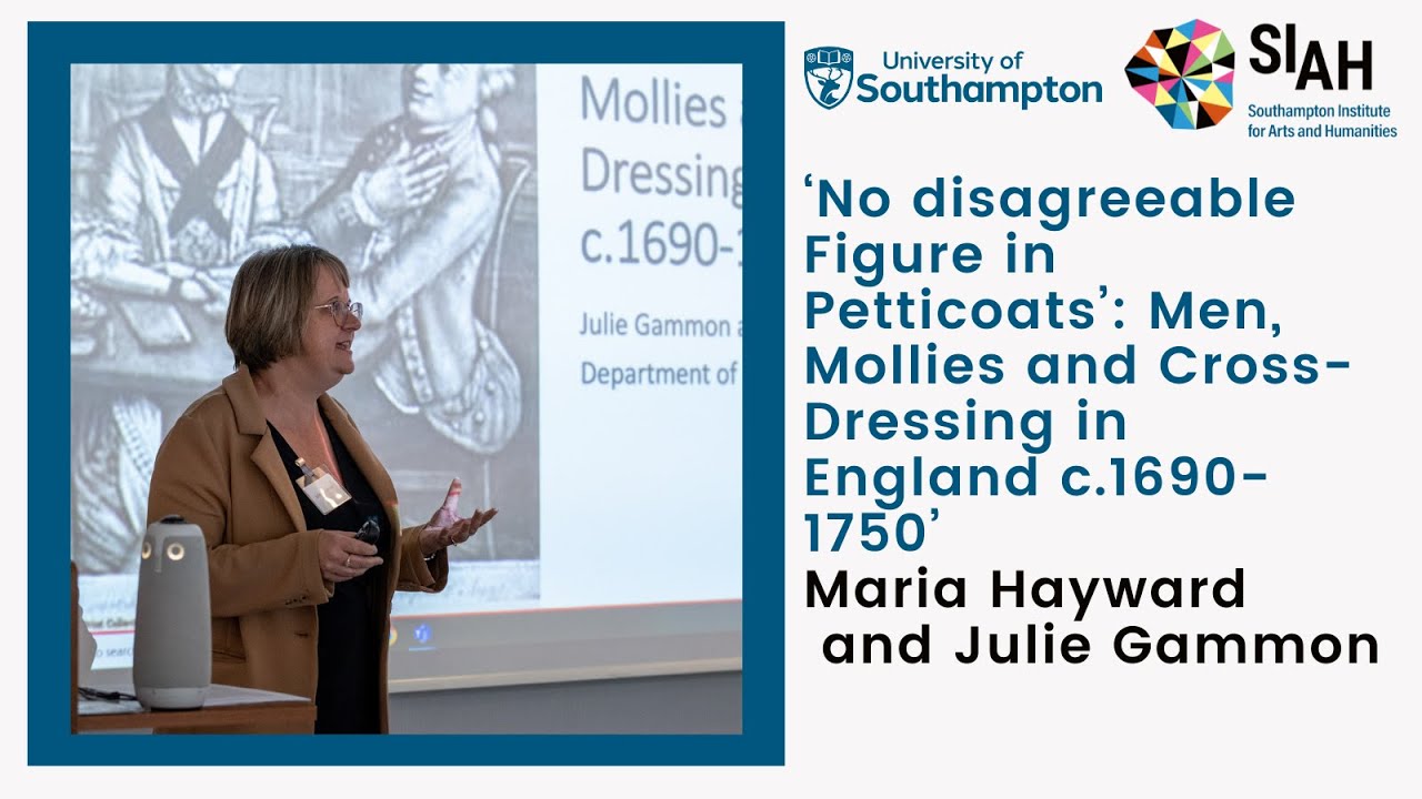 Men, Mollies and Cross-Dressing in England c.1690-1750 - Julie Gammon ...