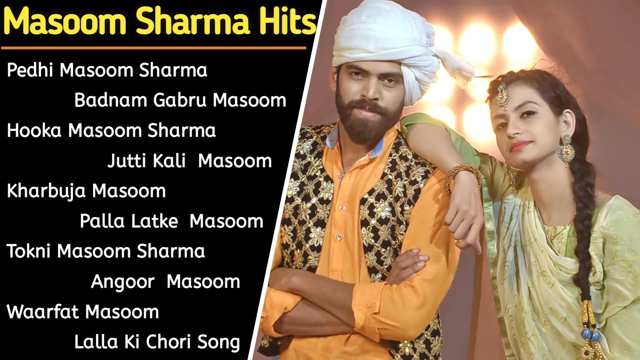 Masoom Sharma New Song 2021 | Masoom Sharma All Song | New Haryanvi ...