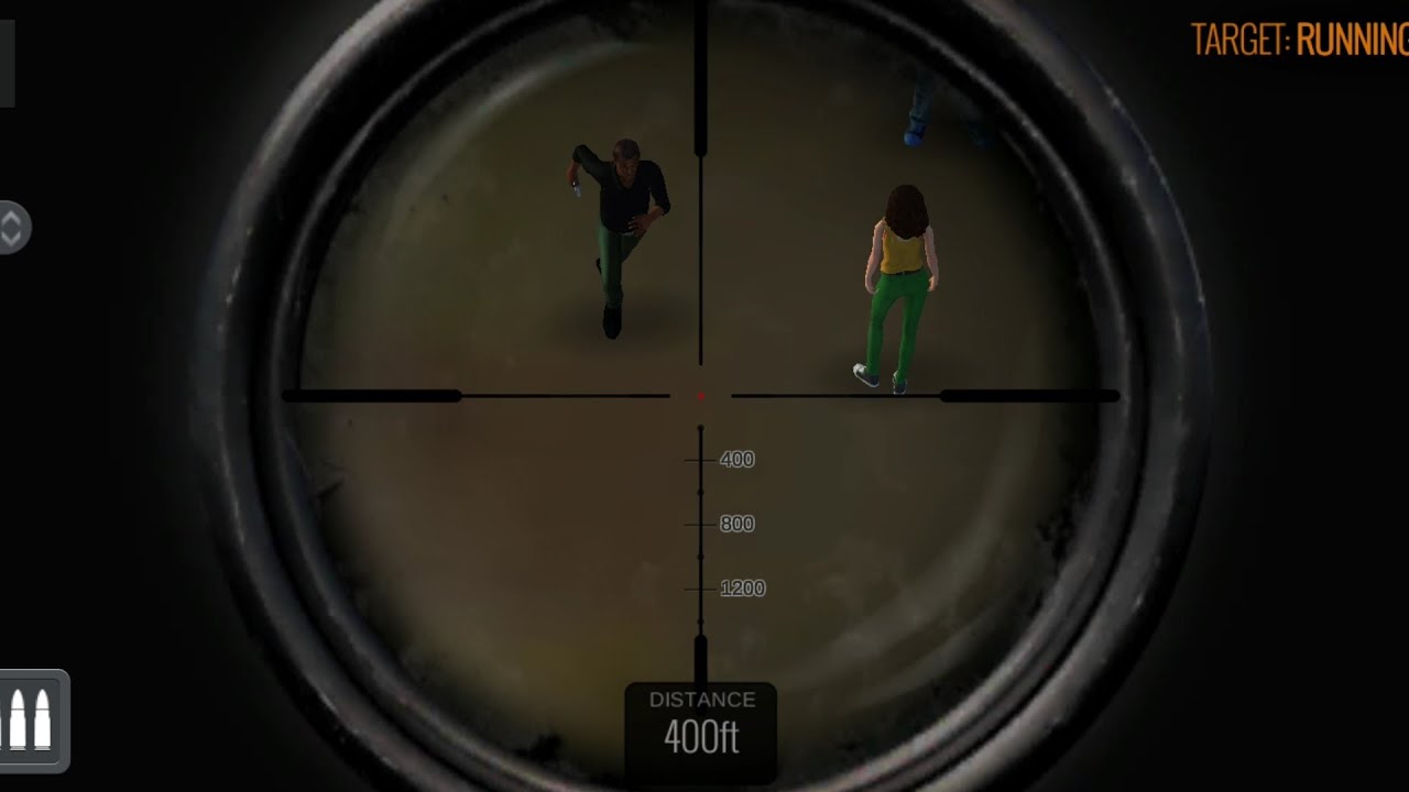 TARGET : RUNNING MAN | SINISTER FANATICISM | KNOCK OFF THE MAN ON THE RUN | SNIPER 3D | KAN ...