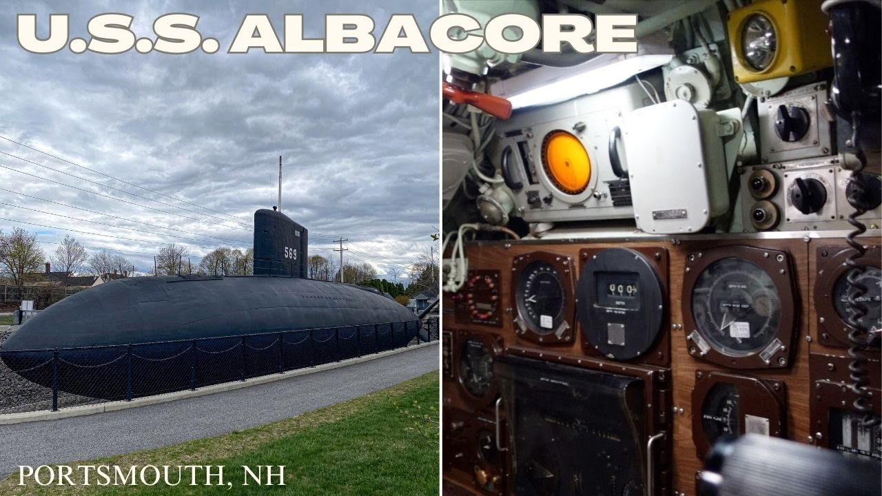 Trip aboard the U.S.S. ALBACORE (Portsmouth, NH) - YouTube