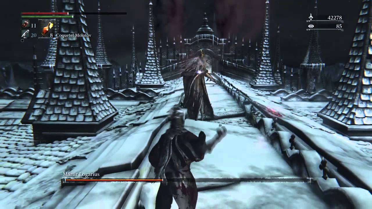 Bloodborne: Cainhurst Castle Boss - YouTube