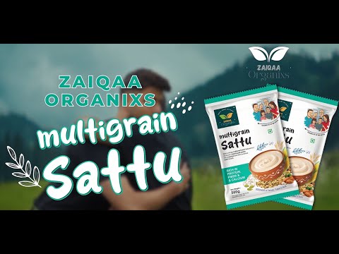 ZAIQAA ORGANIXS - Multigrain Sattu SATTU