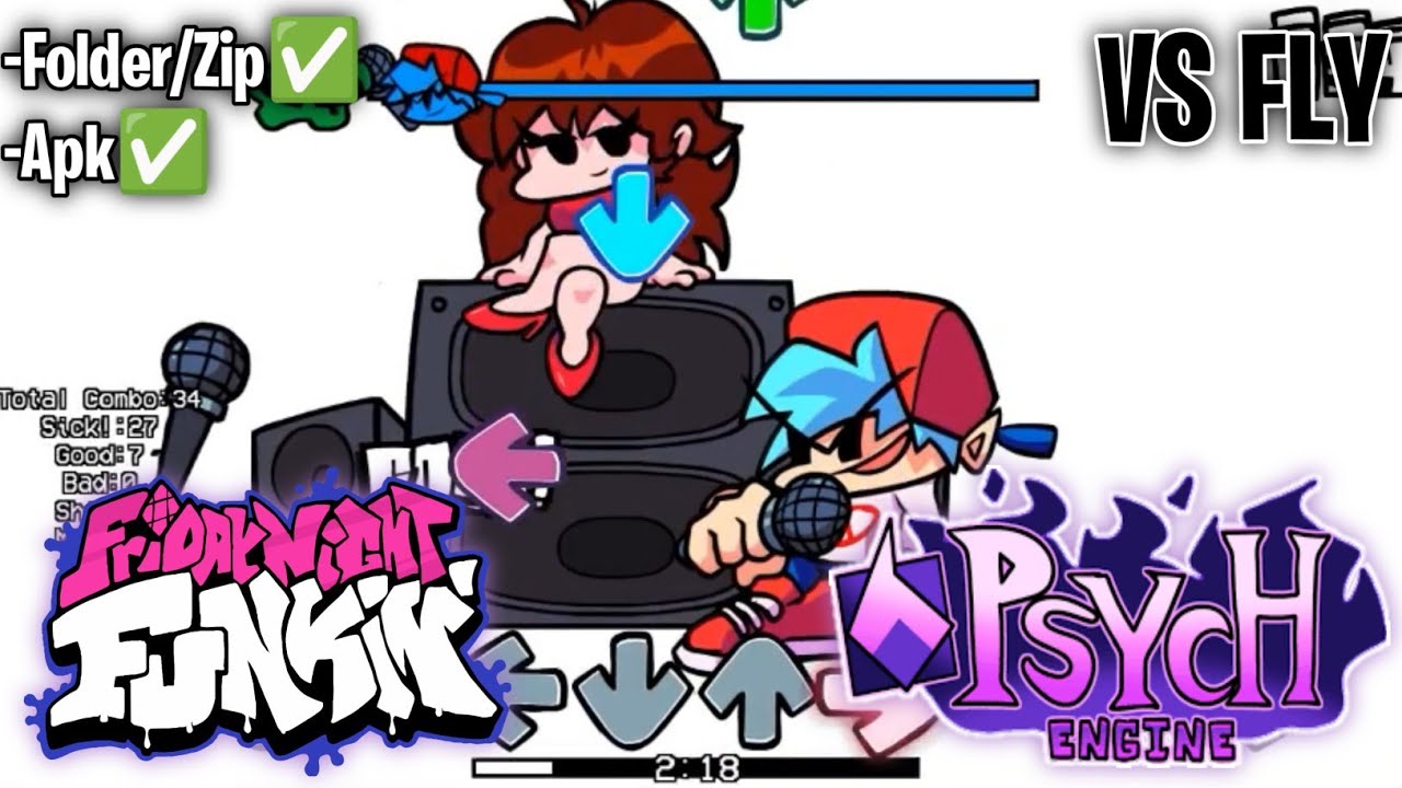 FNF vs Fly (Android/PC) port PsychEngine Optimized - YouTube