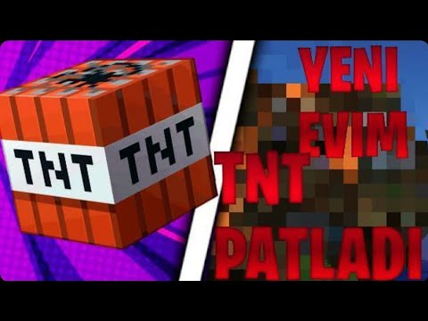 YENI EVIMIZ ! TNT PARTLATDI ! MƏCIDLƏ Minecraft Survival #2