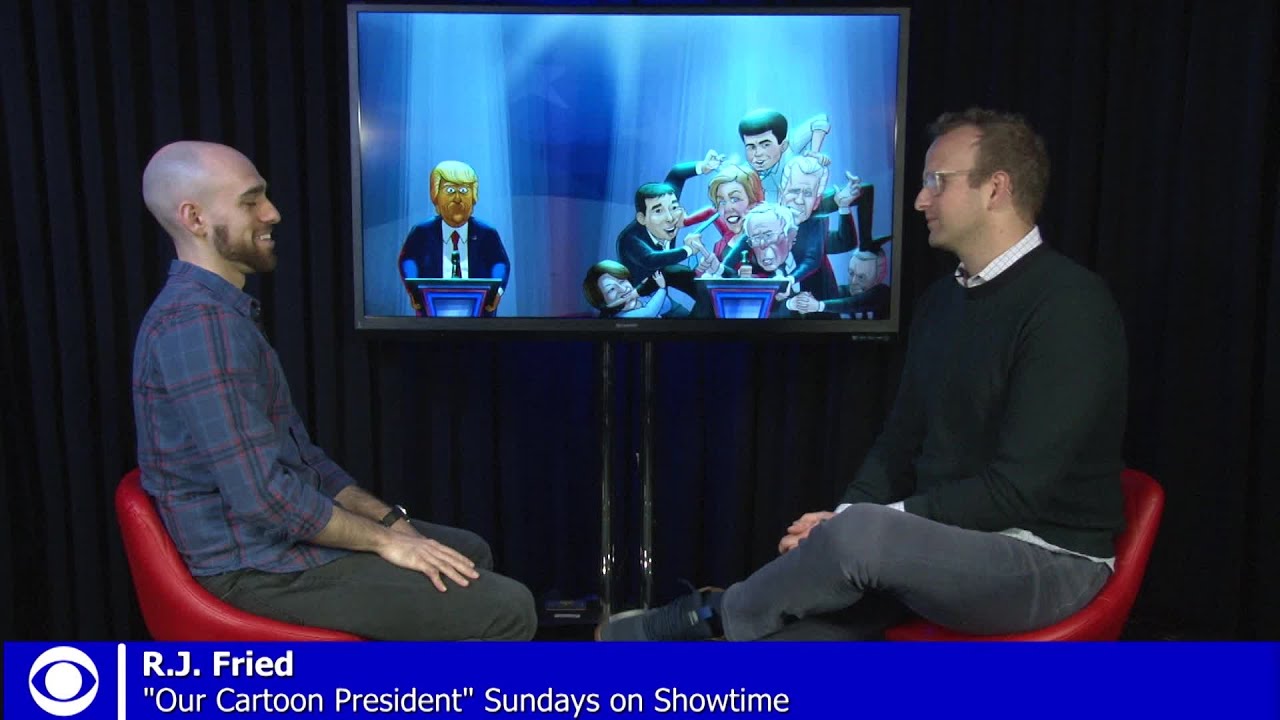 R.J. Fried On Showtime's "Our Cartoon President" - YouTube