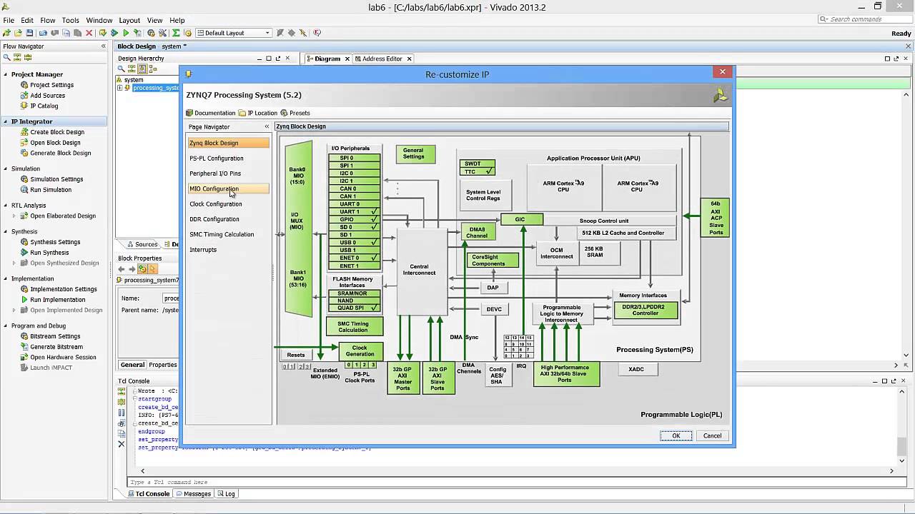 Step2: Create the Hardware System using IP Integrator - YouTube