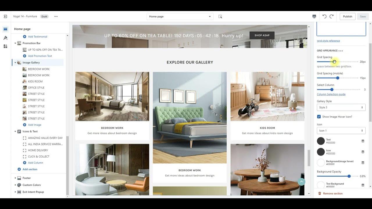 Gallery Section | Vogal Multipurpose Shopify Theme - YouTube