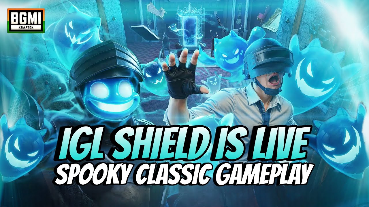 BGMI live conqueror rank push gameplay WITH IGL SHIELD .live RP ...