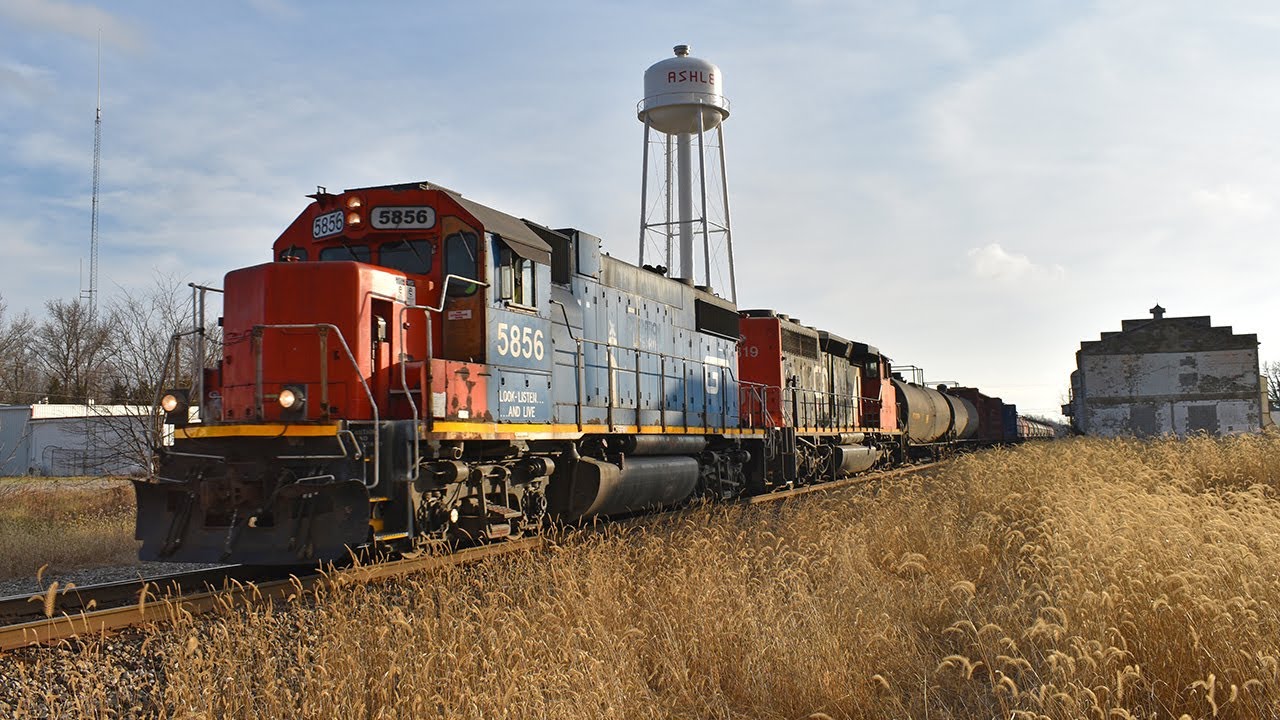 11/27/20 - Ashley, IL Train Action - YouTube