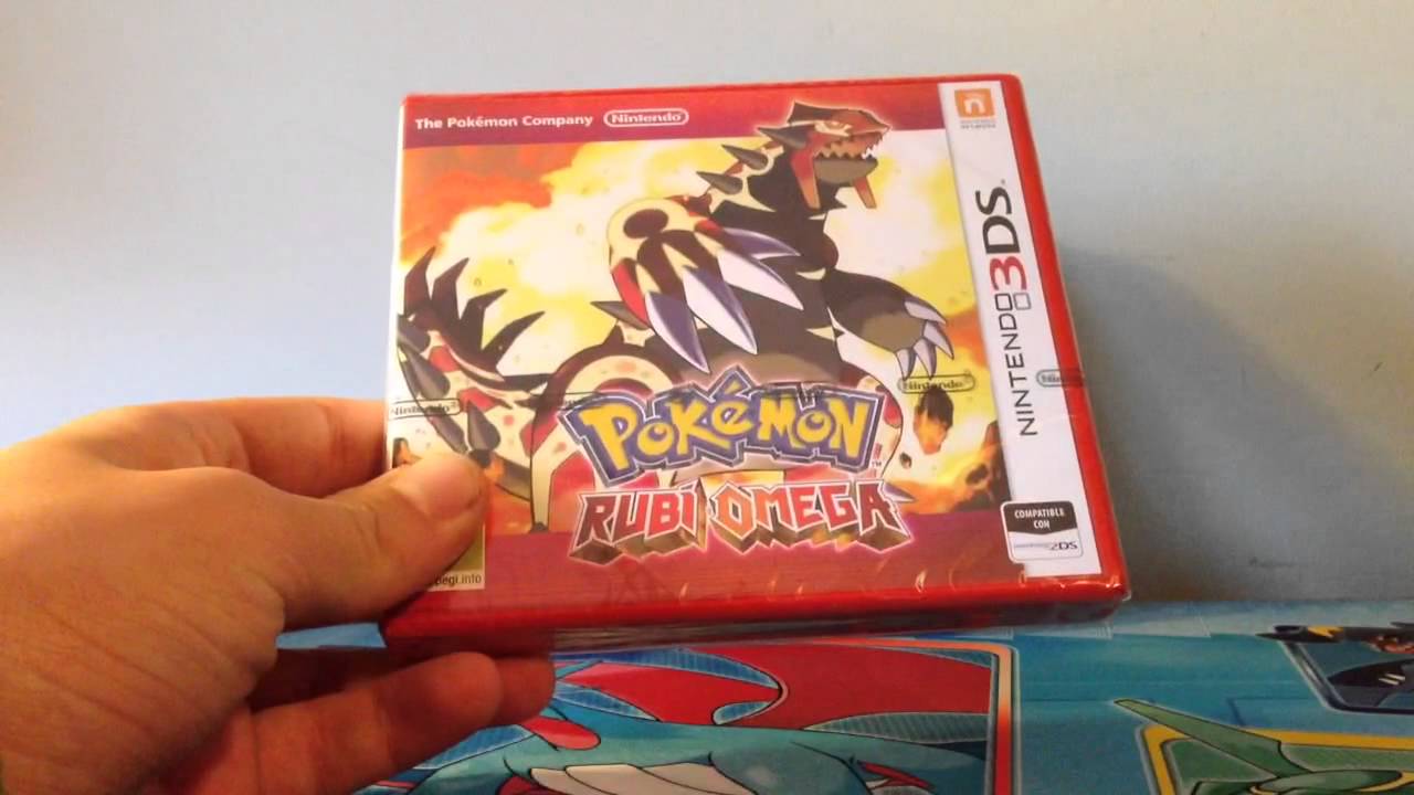 Unboxing Pokemon Rubí Omega (Steelbox) - YouTube