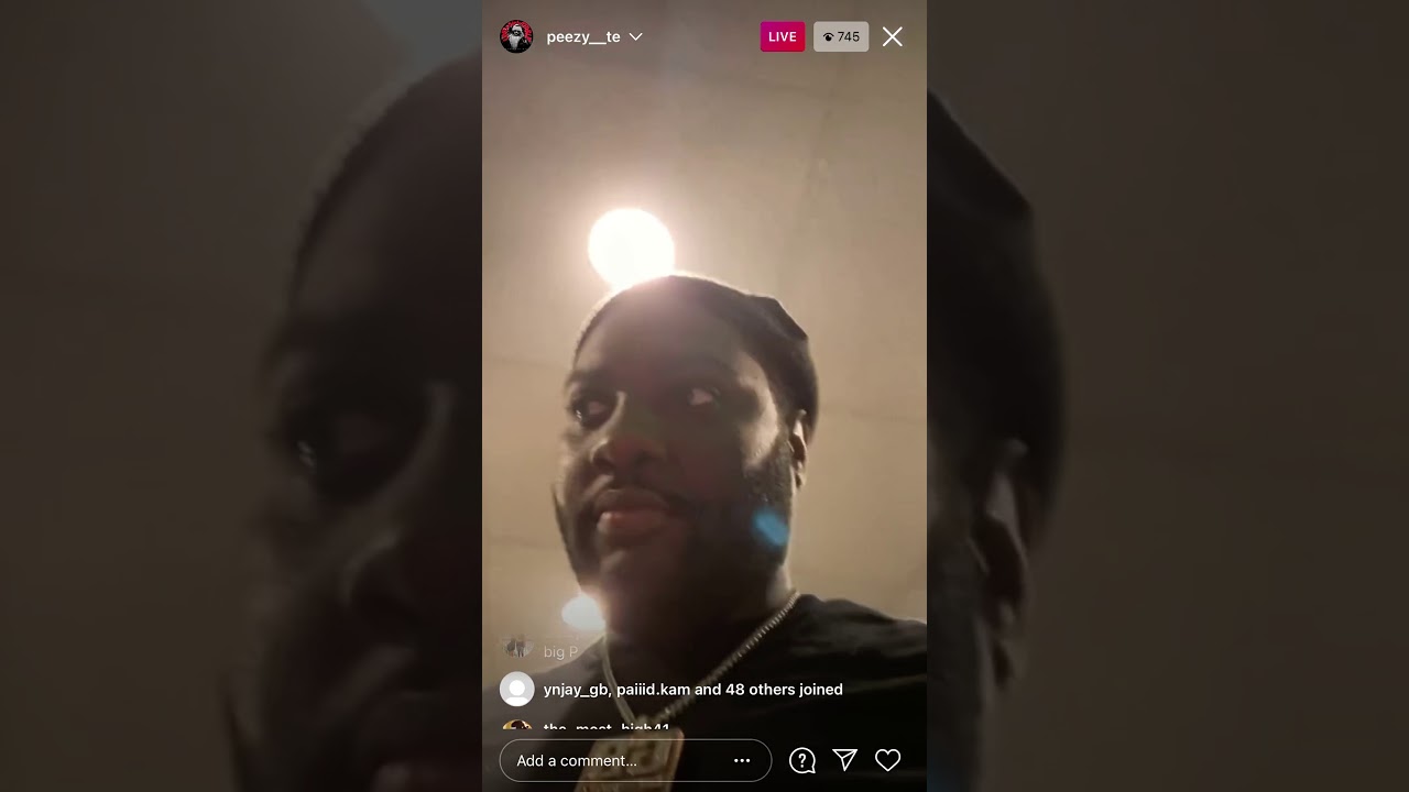 Peezy unreleased Song Instagram live 2/21/2021!!!!!!😳🔥 - YouTube