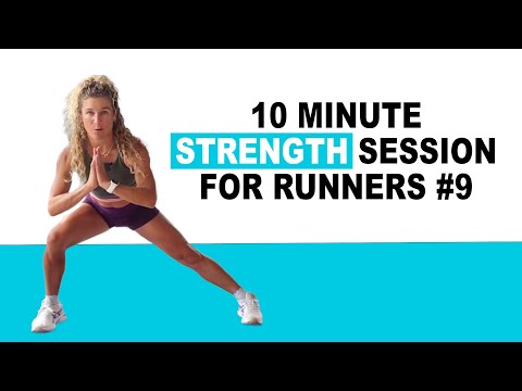Pilates for runners - STANDING PRE RUN ACTIVATION 8 minute session [ Pre run strength session #9 ]