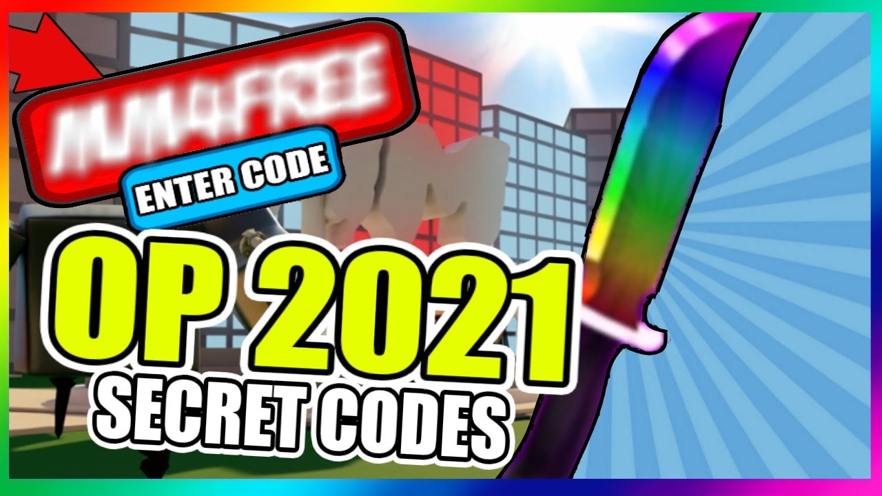 ALL NEW OP 2021 SECRET CODES! Roblox Murder Mystery 4 - YouTube