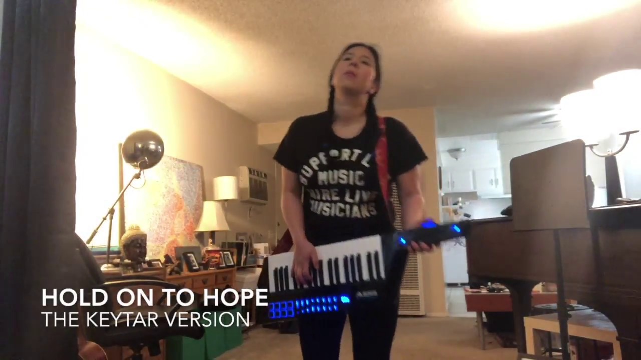 Hold On To Hope Alesis Wireless Vortex 2 Keytar - YouTube