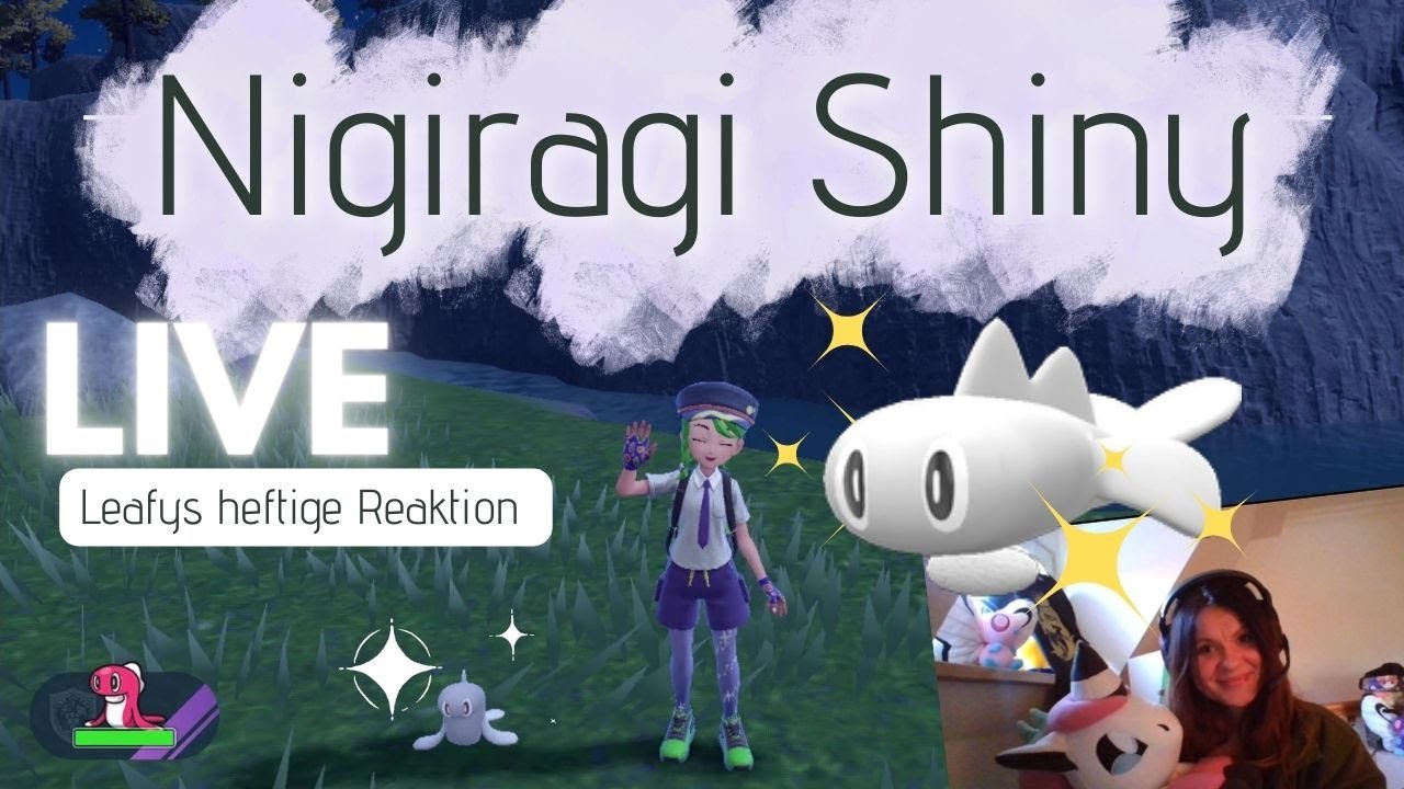 Shiny Hunting LIVE NIGIRAGI Tatsugiri WHITE LEAFYS HEFTIGE REAKTION in ...