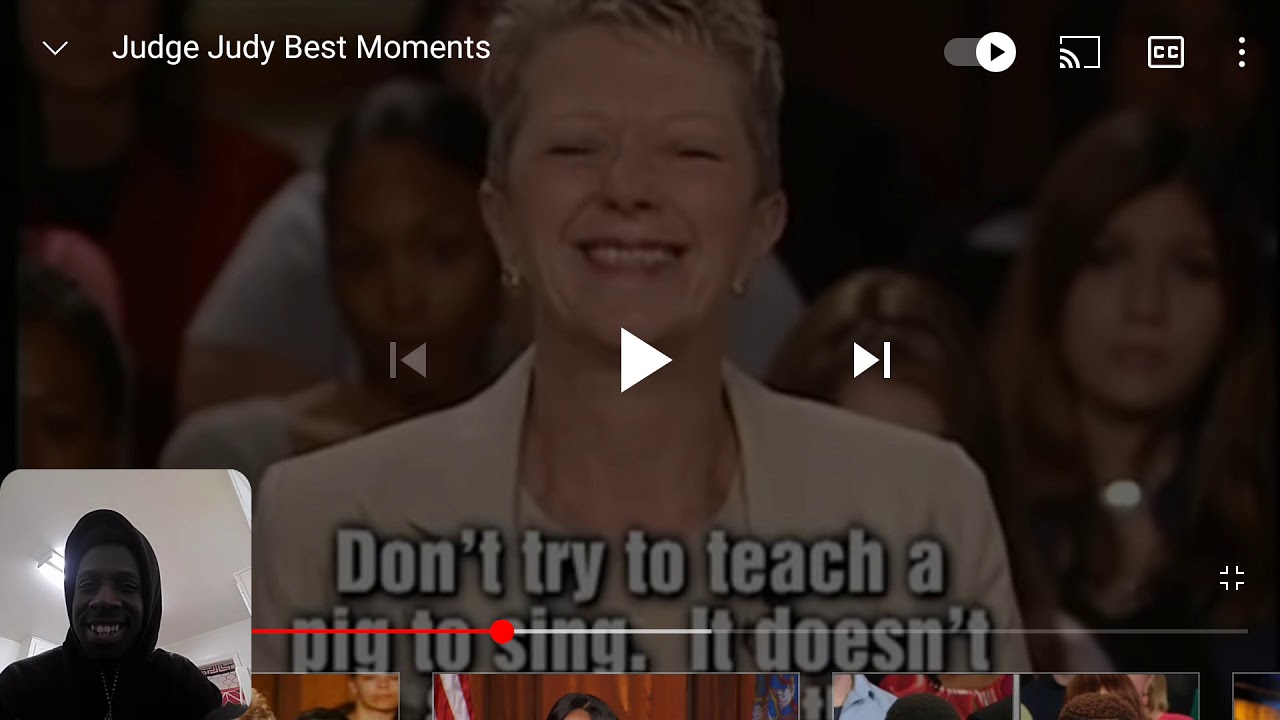 best judge judy moment's reaction - YouTube