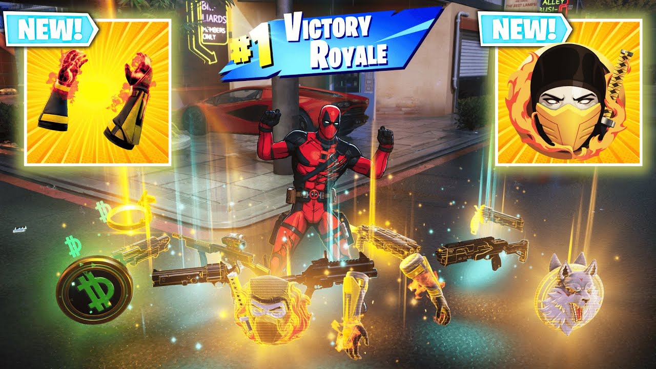 DEADPOOL vs NEW SCORPION'S KOMBAT KIT MYTHIC 3 NEW MEDALLIONS & MYTHIC ...