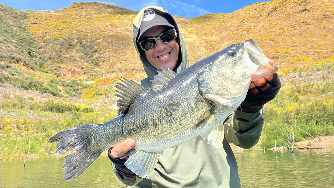 Bass fishing In May at Diamond Valley Lake - YouTube