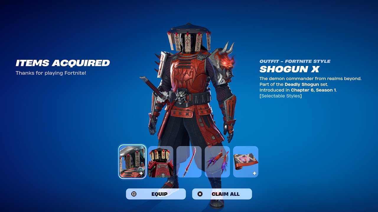 HOW TO GET SHOGUN X SKIN IN FORTNITE! - YouTube