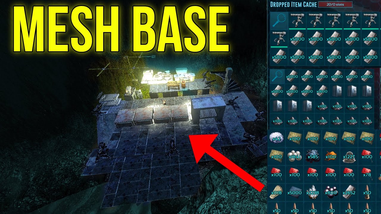 Fresh Start Solo Raid Mesh Base - Ark Mobile PvP | S1 EP.2 - YouTube