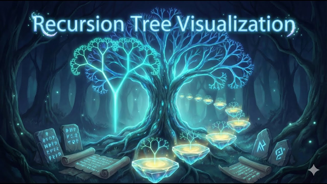 How Recursion Creates Art: Stack & Tree Visualization - YouTube