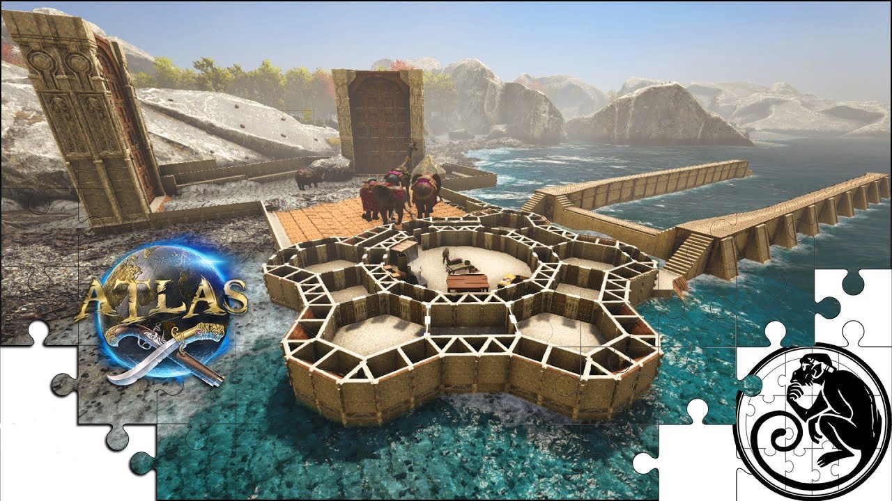 Atlas LIVE - Building Our PVP Base - IronGeeks Private Server - YouTube