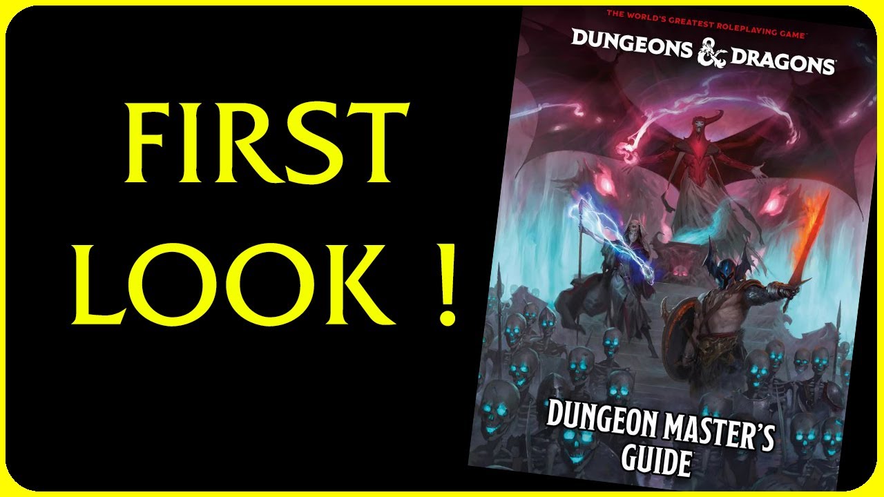 FIRST LOOK! 2024 Dungeon Masters Guide! - YouTube