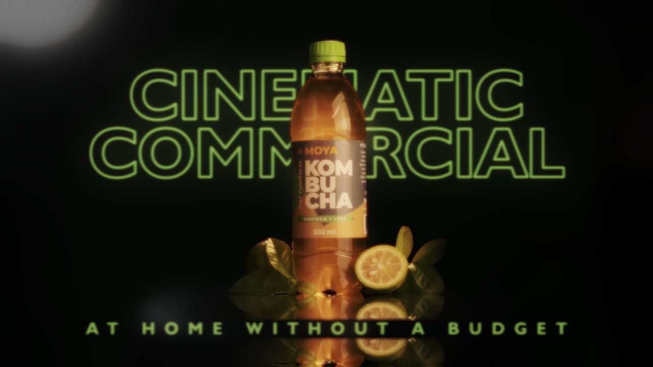 How to make a SPEC commercial AT HOME (MOYA Kombucha) - YouTube