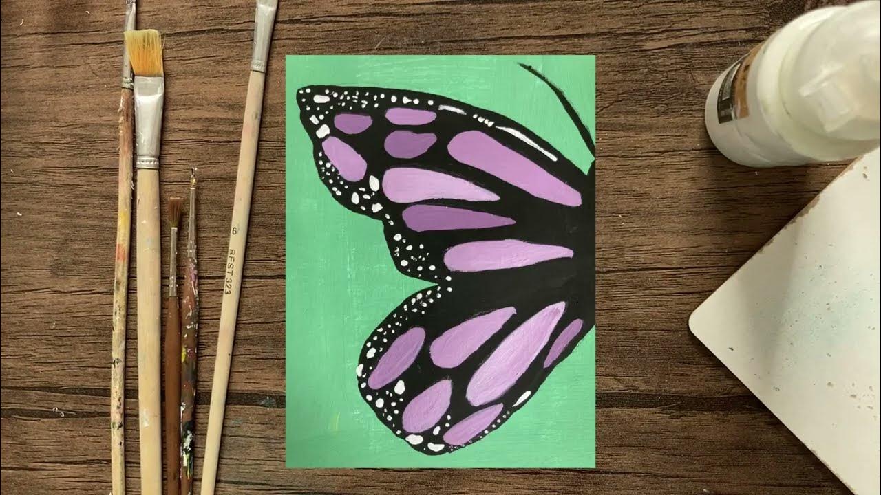 Learn How to Paint a Butterfly: Step-by-Step Tutorial - YouTube
