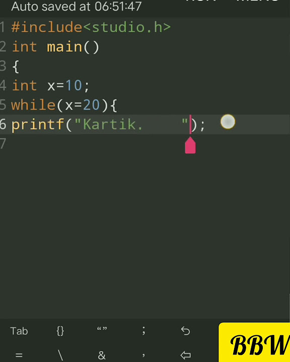 C Programming While Loop Infinite Loopwhileloopcprogrammingtutorialforbeginners
