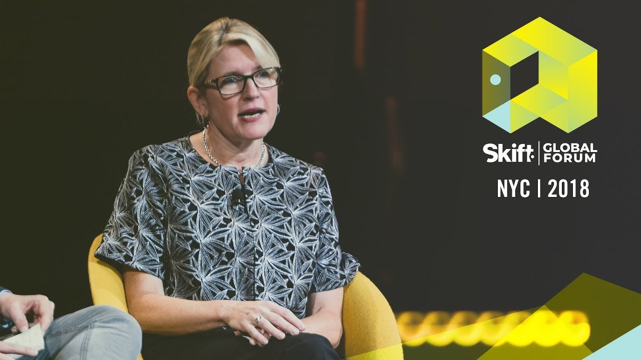 JetBlue President and COO Joanna Geraghty at Skift Global Forum 2018 ...