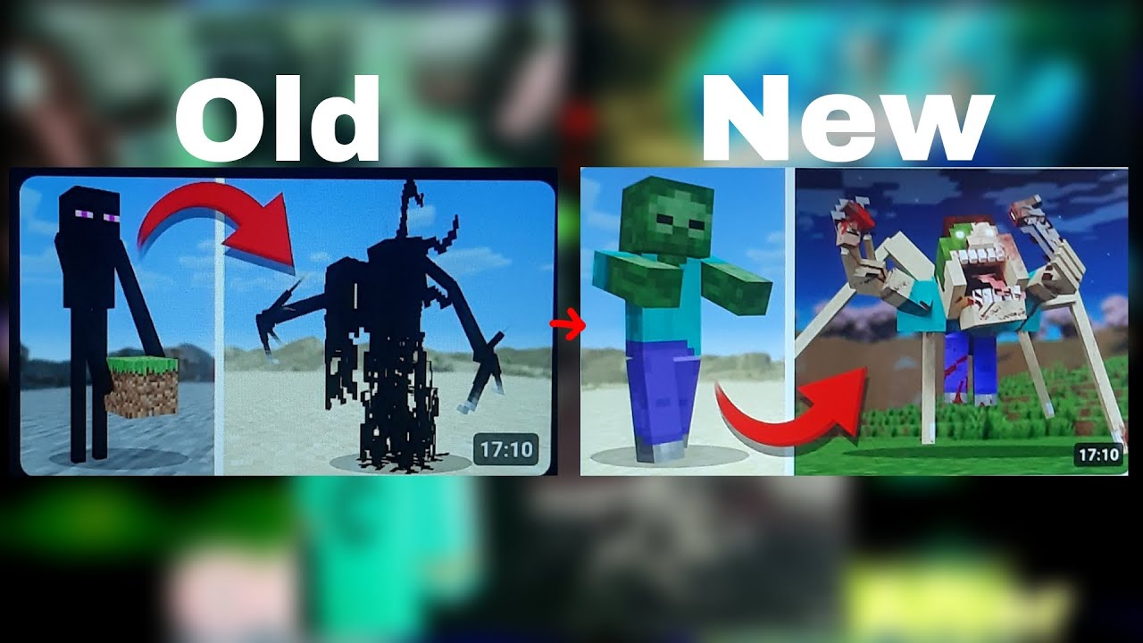 I Remade Every Mob Scary in Minecraft - Kipper - YouTube