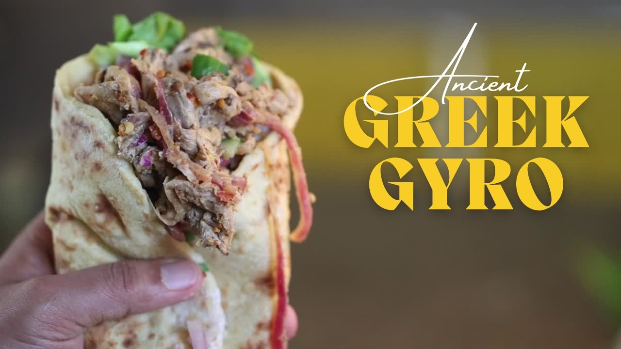 Best Homemade Gyro Recipe Easy and Delicious Greek Street Food - YouTube