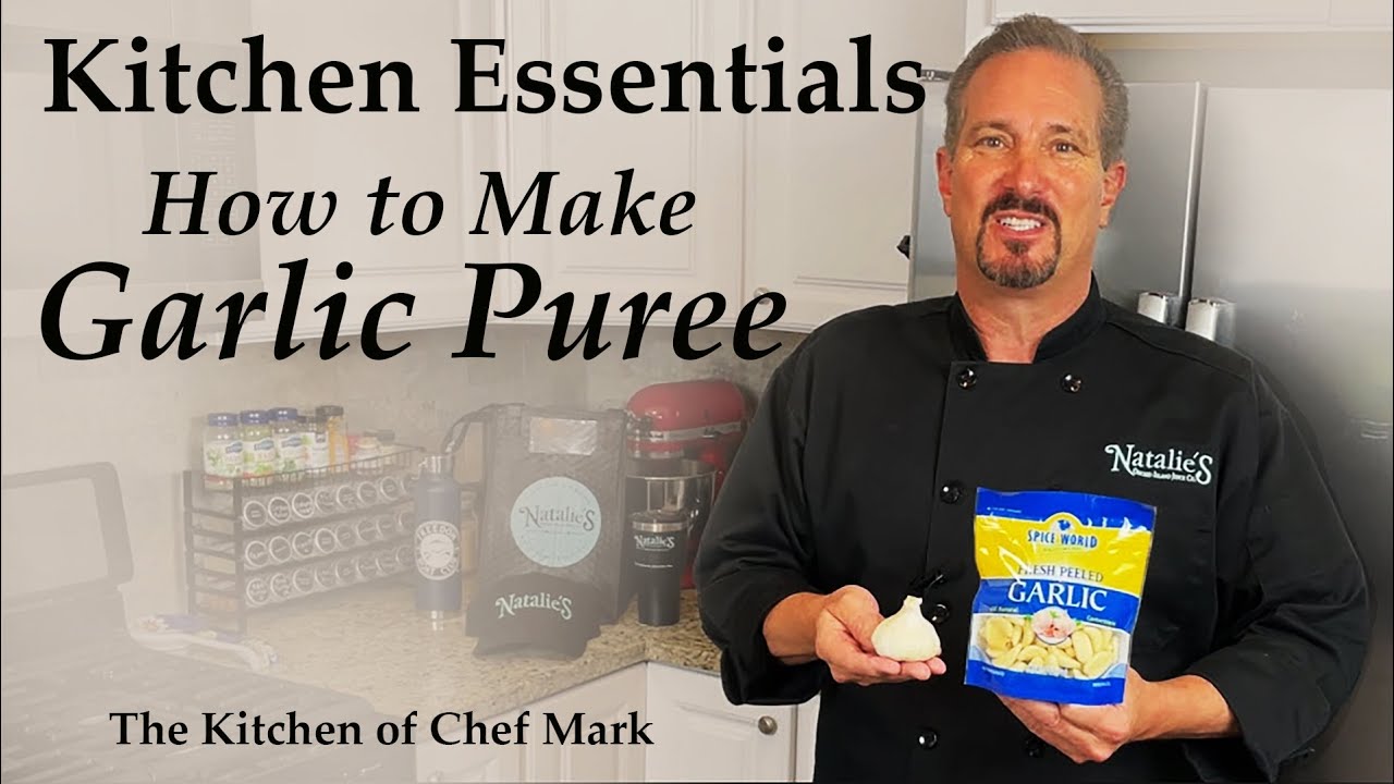 How to Make Garlic Puree - YouTube