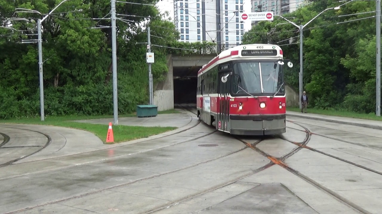 CLRV #4103 at Humber Loop - YouTube