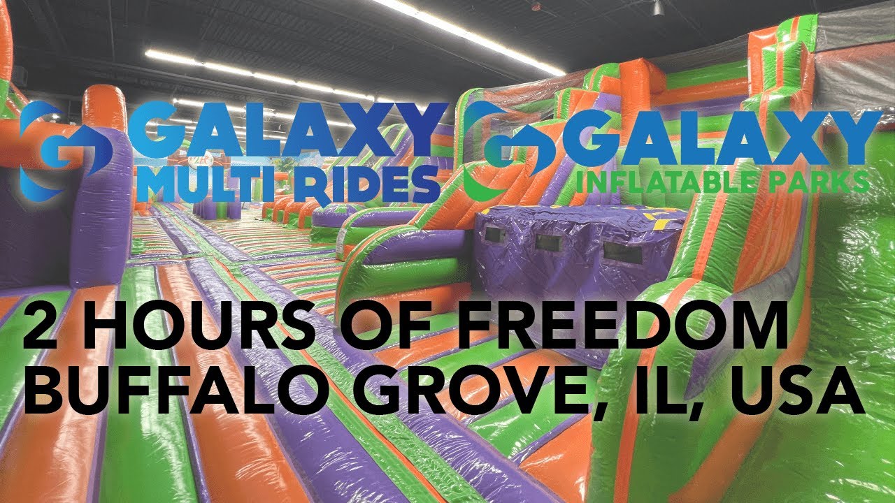 2 Hours of Freedom Inflatable Park - YouTube