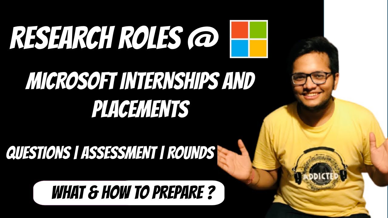 Microsoft Research Internship and Full Time | Entire Process | Rounds ...
