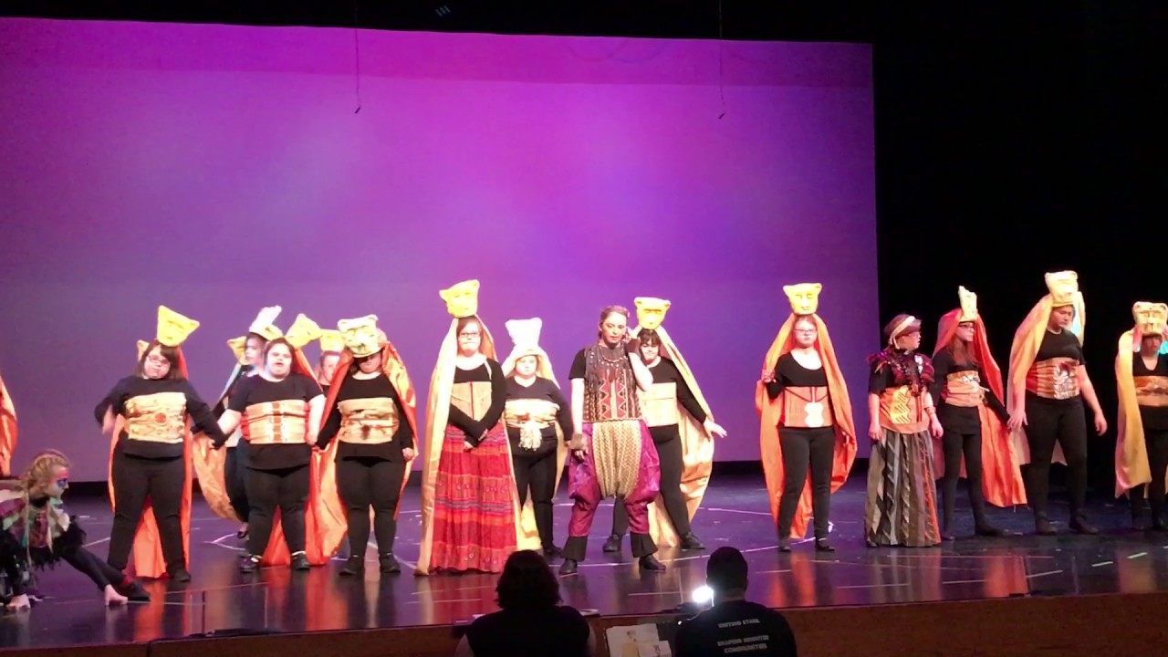 Nicole as Nala in UPS for DownS and EDGE production of Lion King Jr ...