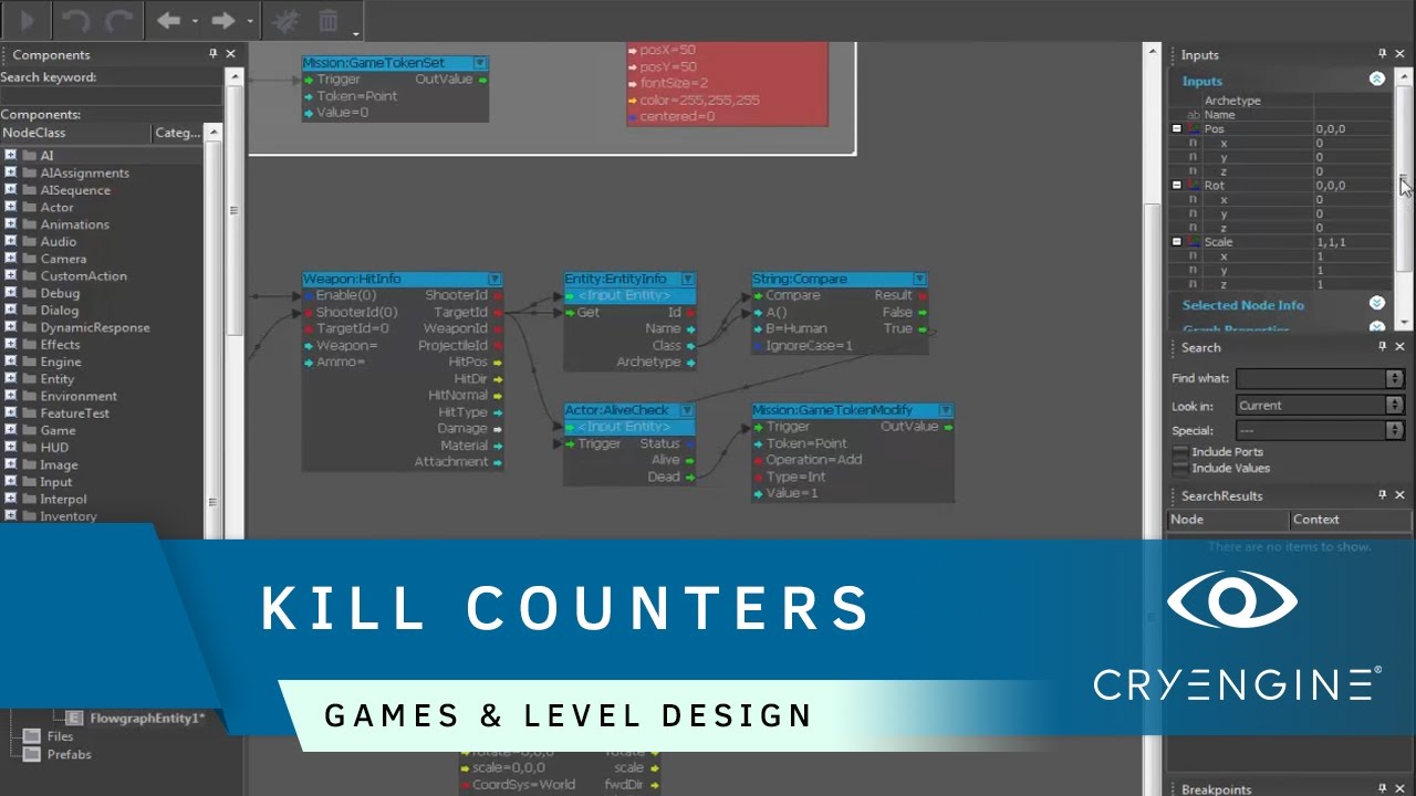 How To Create A Kill Counter In Flowgraph Using Xml Game And Level 3131