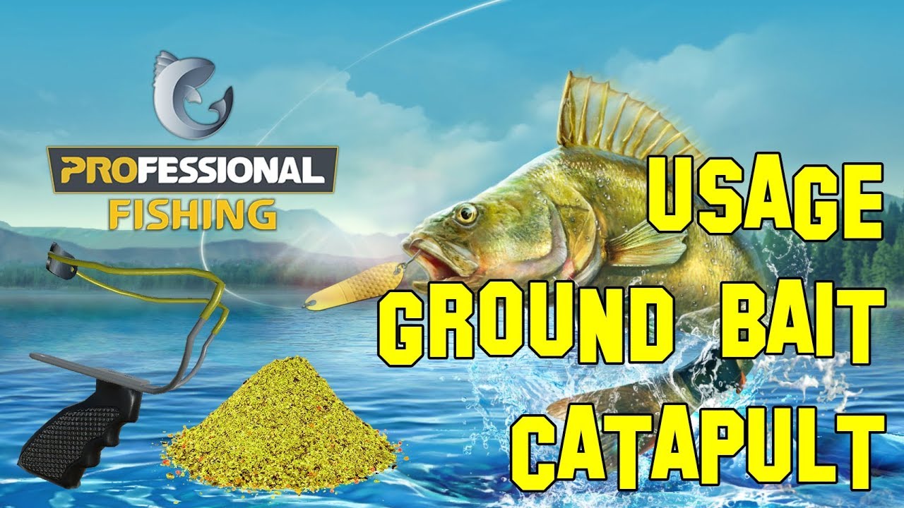 Professional Fishing 2018: Usage of ground bait and catapult - YouTube