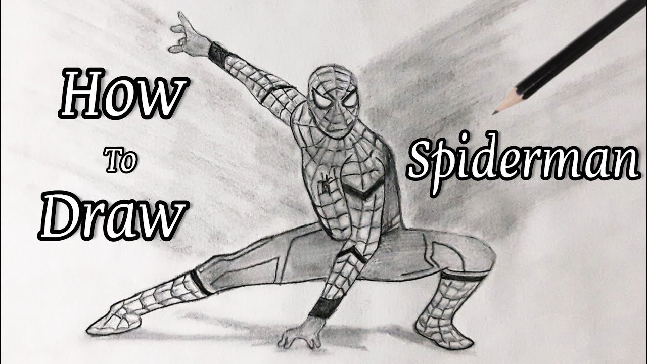 How to Draw Spiderman|Drawing Spiderman villans|Easy Drawing Spiderman ...