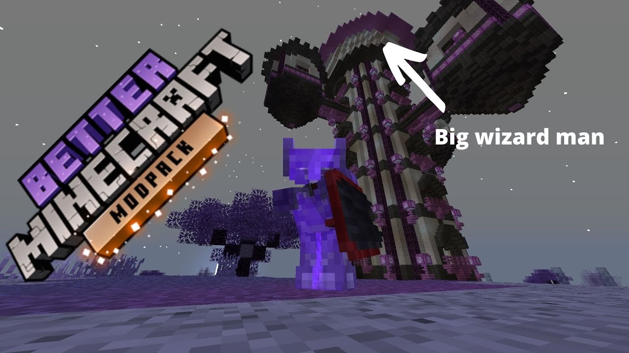 Better minecraft EP14 l EVERDAWN + WIZARD MAN!! - YouTube