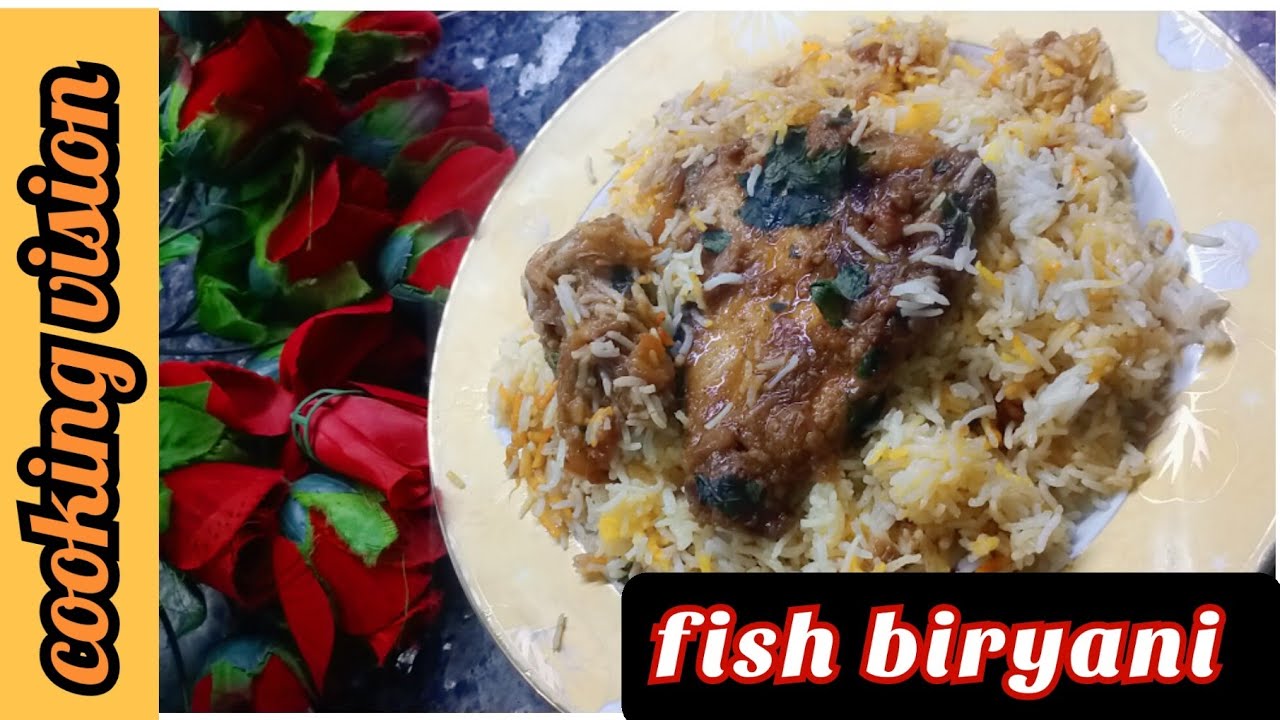 how to make fish biryani ||simple & easy fried fish biryani recipe ...