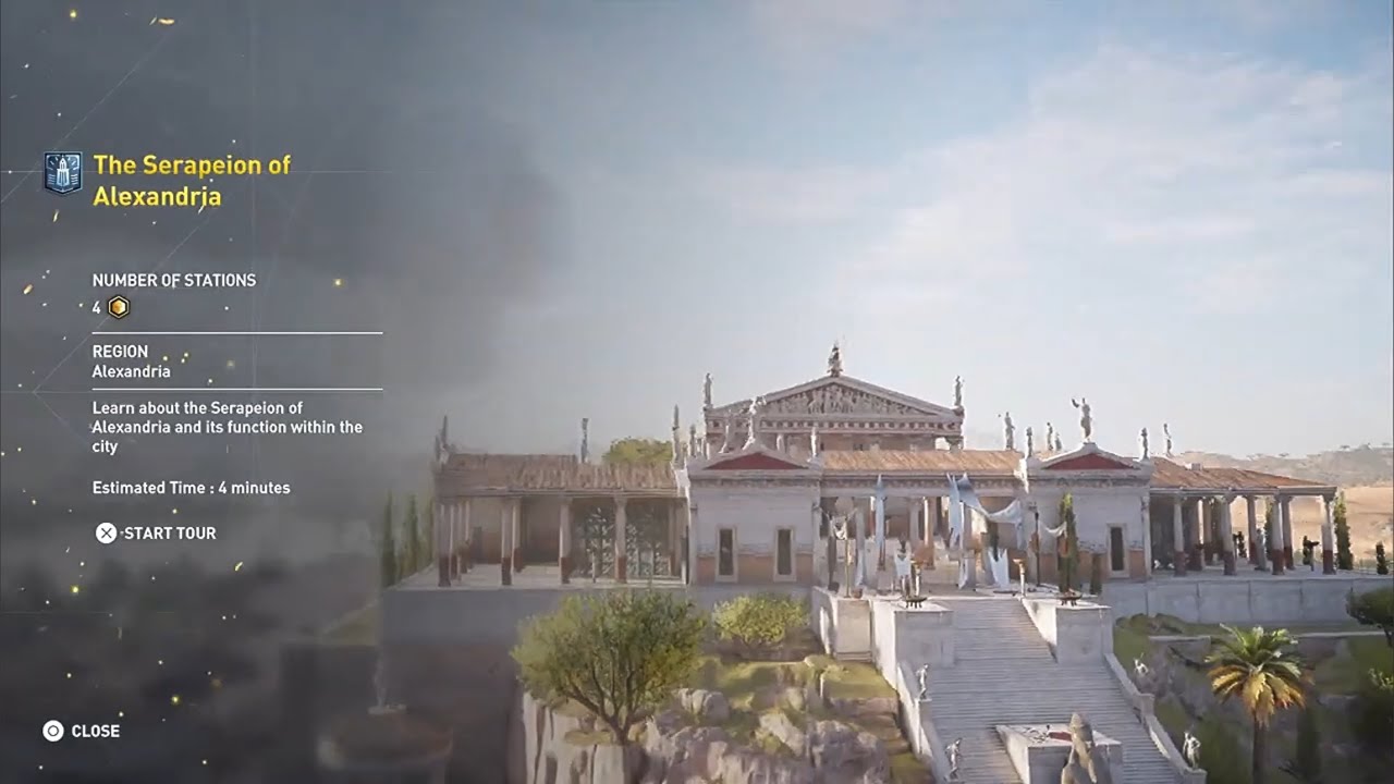 Assassin's Creed® - Discovery Tour - The Serapeion of Alexandria - YouTube