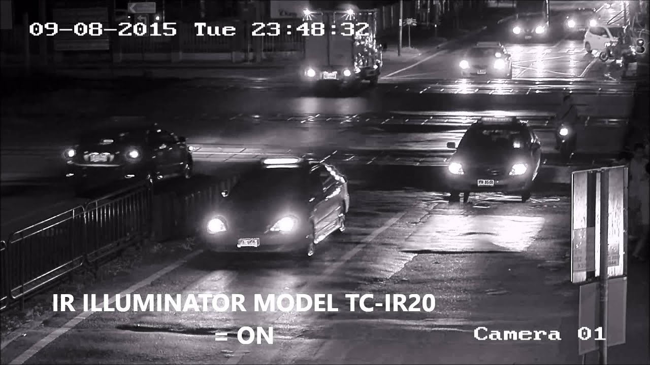 IR ILLUMINATOR FOR TRAFFIC - YouTube