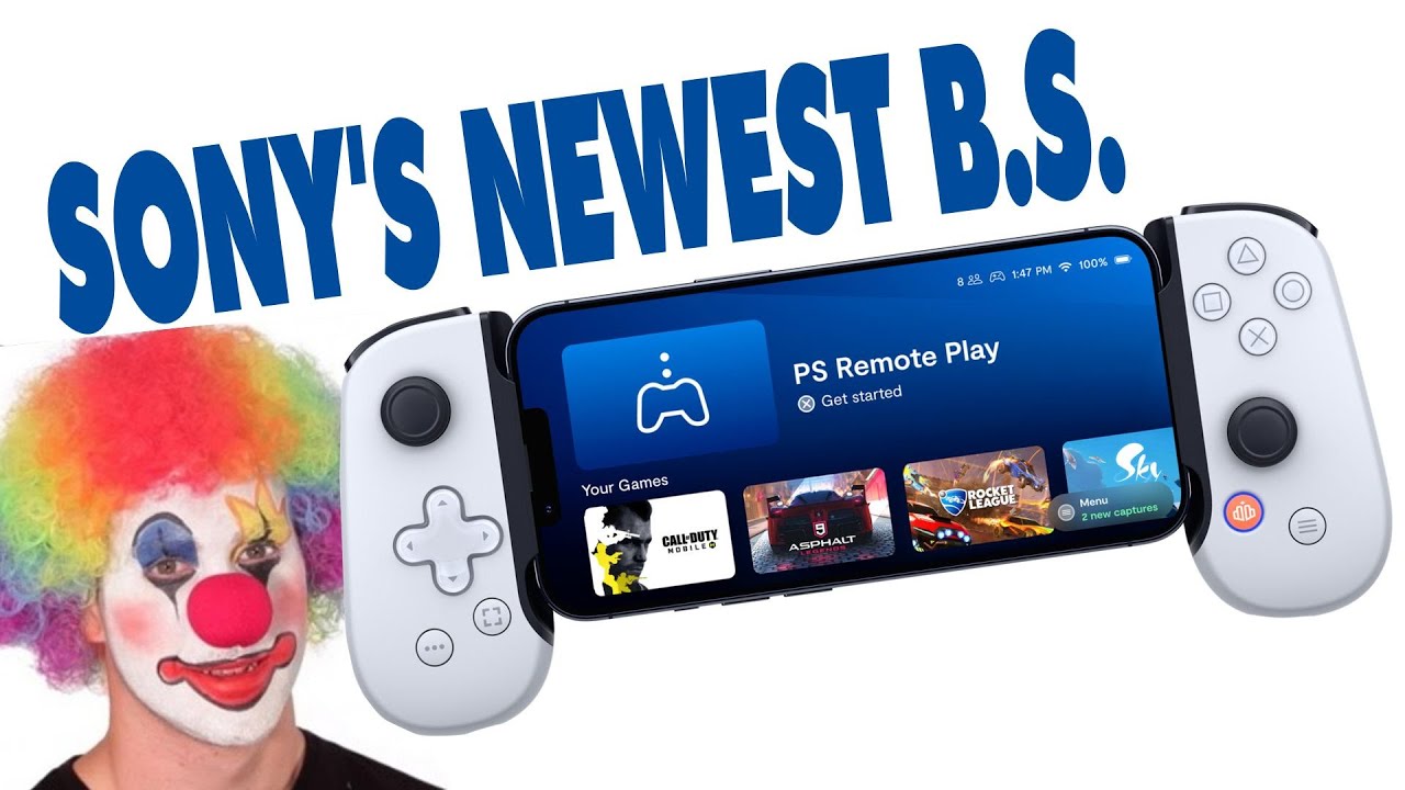 SONY'S Newest B.S, Phone Controllers, & Mobile Gaming RANT - YouTube