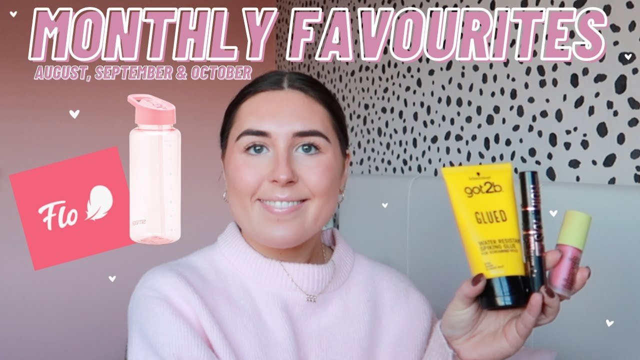 MONTHLY FAVOURITES | Makeup, TV, Apps & More | August, September ...